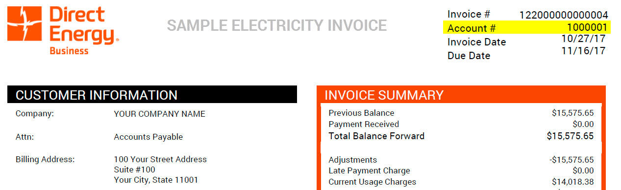 Registration - Direct Energy Business
